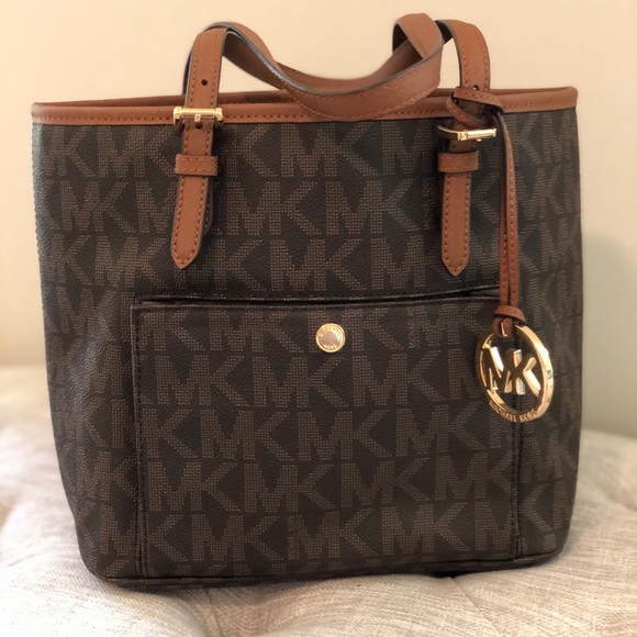 Michael Kors | Bags | Authentic Michael Kors Logo Handbag | Poshmark